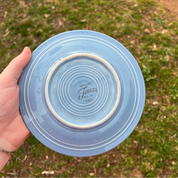 Dining | 1 Single Fiesta Plate Baby Blue | Poshmark